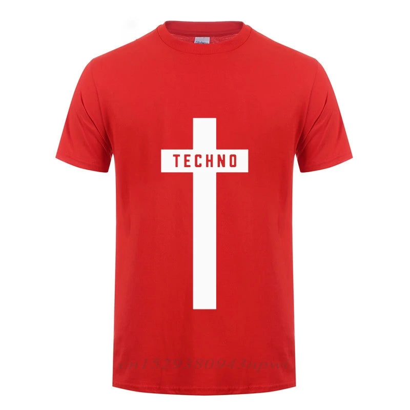 Techno Cross Party T-Shirt & Techno Univers